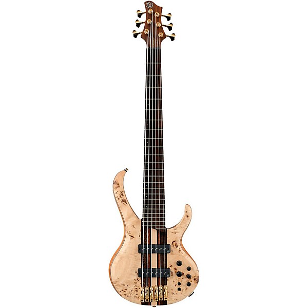 Ibanez Premium BTB1606E 6-String Electric Bass Guitar Flat Natural ...