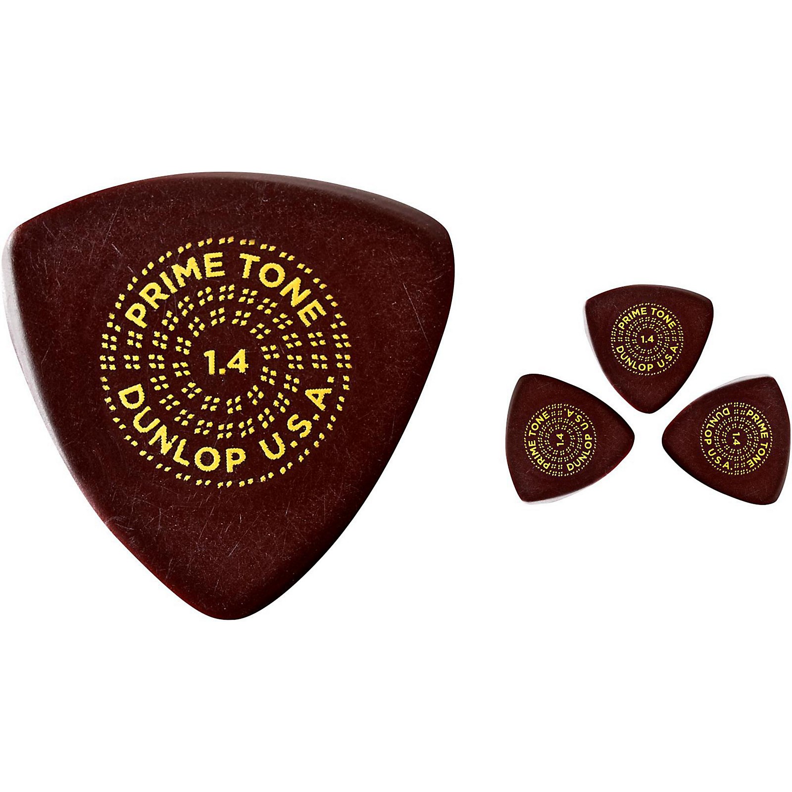 Dunlop Primetone Small Tri Sculpted Plectra, 1.3 (3-Pack) | Guitar Center