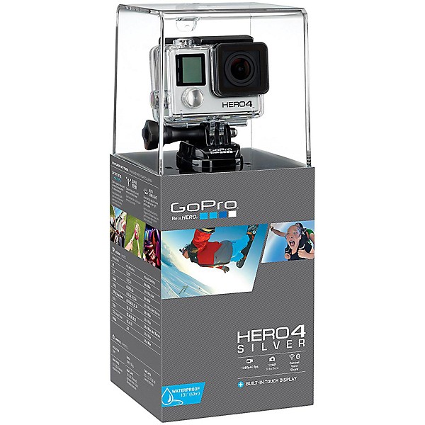 GoPro HERO4 Silver - Standard | Guitar Center