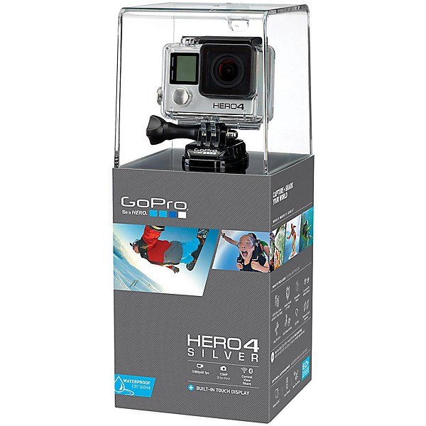 GoPro HERO4 Silver - Standard | Guitar Center