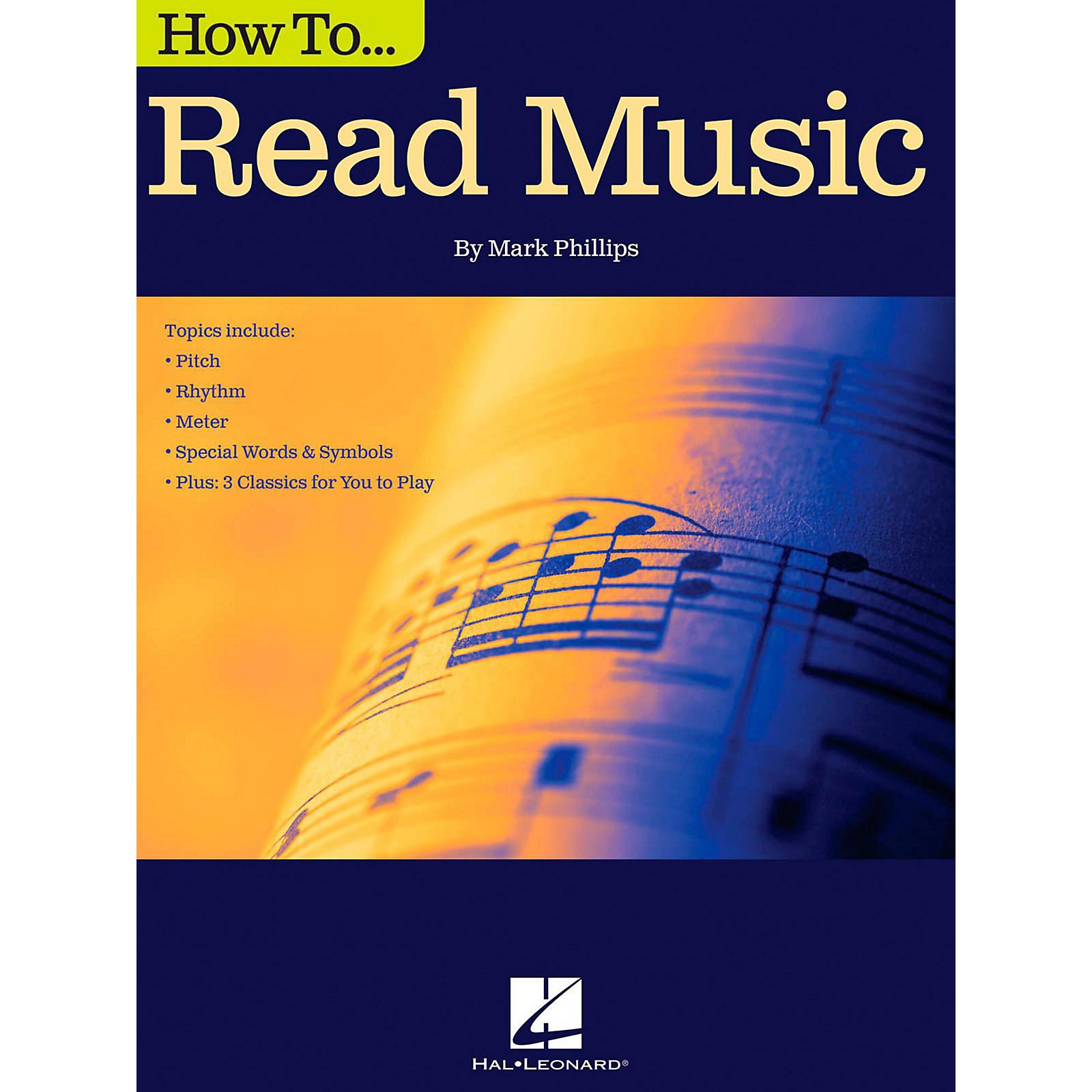 Hal Leonard How To Read Music Book | Guitar Center