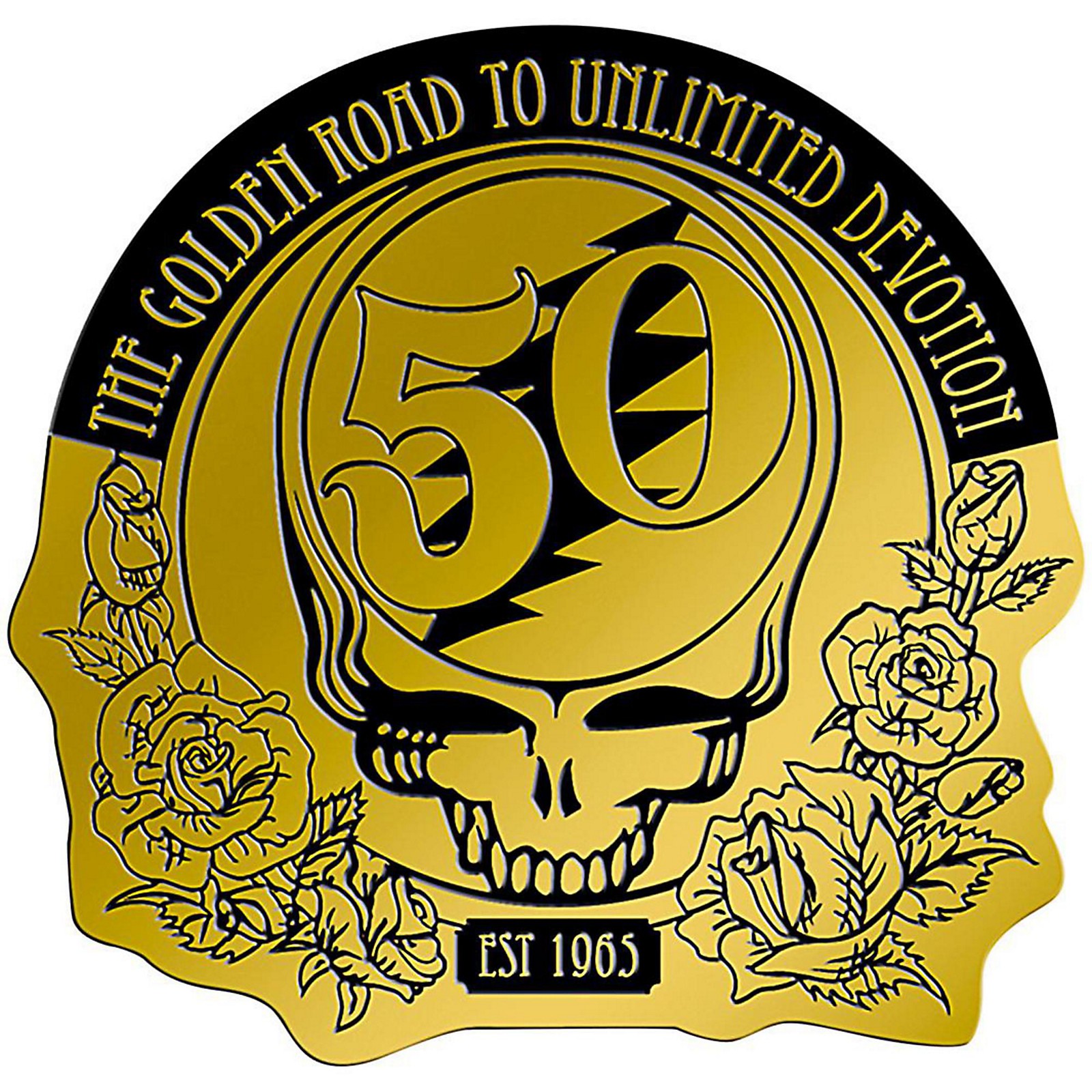 C&D Visionary Grateful Dead "Steal Your Face" Heavy Metal Sticker ...
