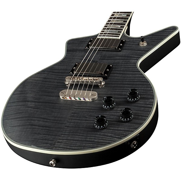 Dean Custom Run #13 Cadi 1980 Electric Guitar Satin Transparent Black ...