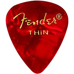 Fender 351 Premium Thin Guitar Picks - 144 Count Red Moto | Guitar Center