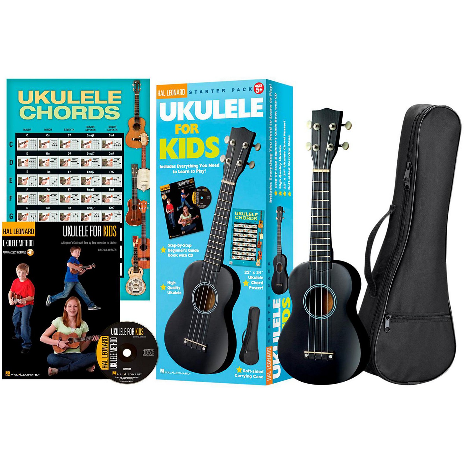 Hal Leonard Ukulele Starter Pack for Kids | Guitar Center
