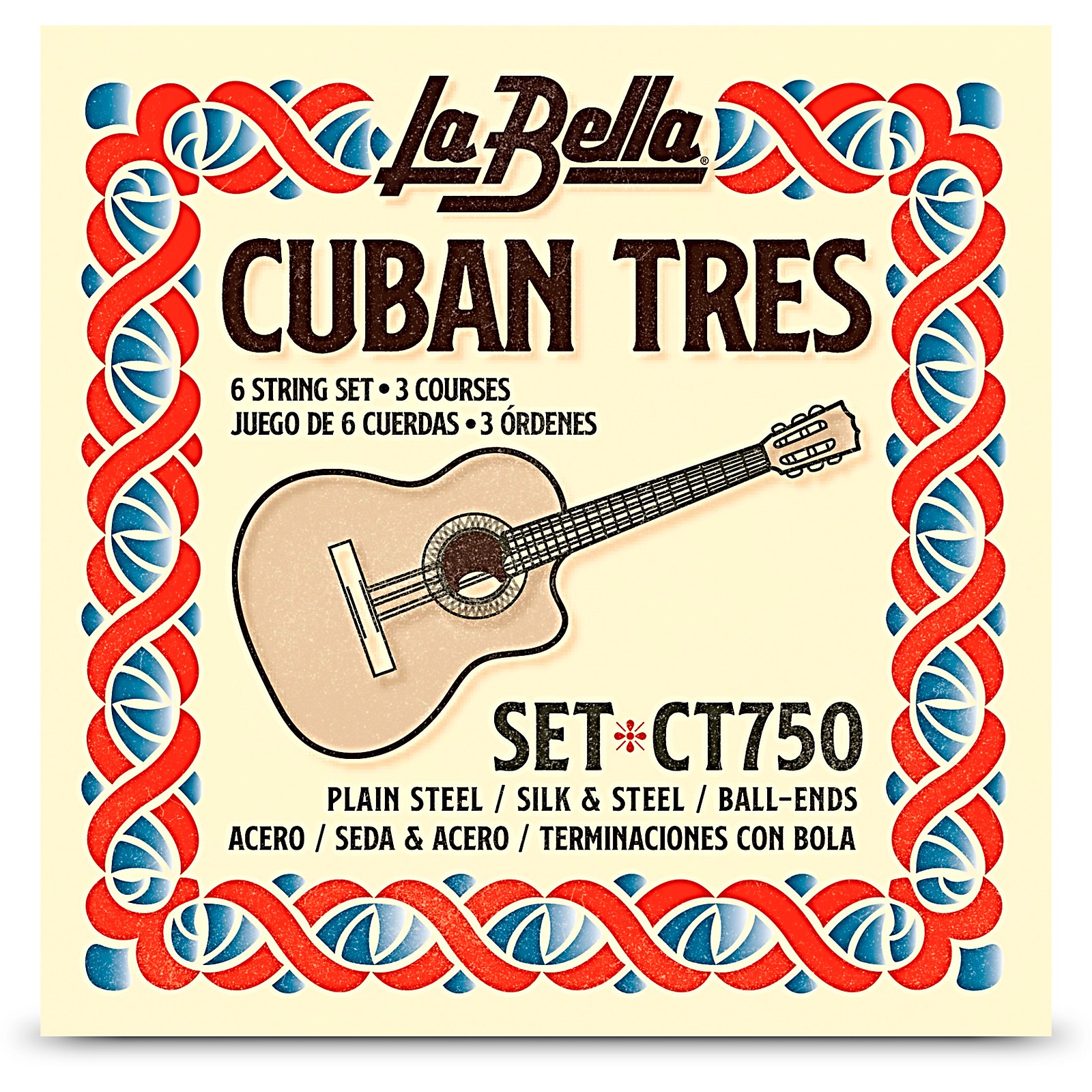 La Bella CT750 Cuban Tres Strings | Guitar Center