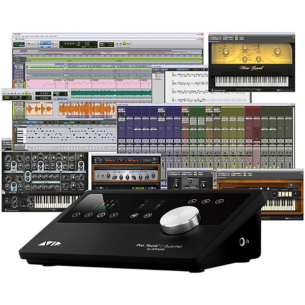 Avid Pro Tools Quartet with 1-Year Pro Tools Subscription | Guitar Center