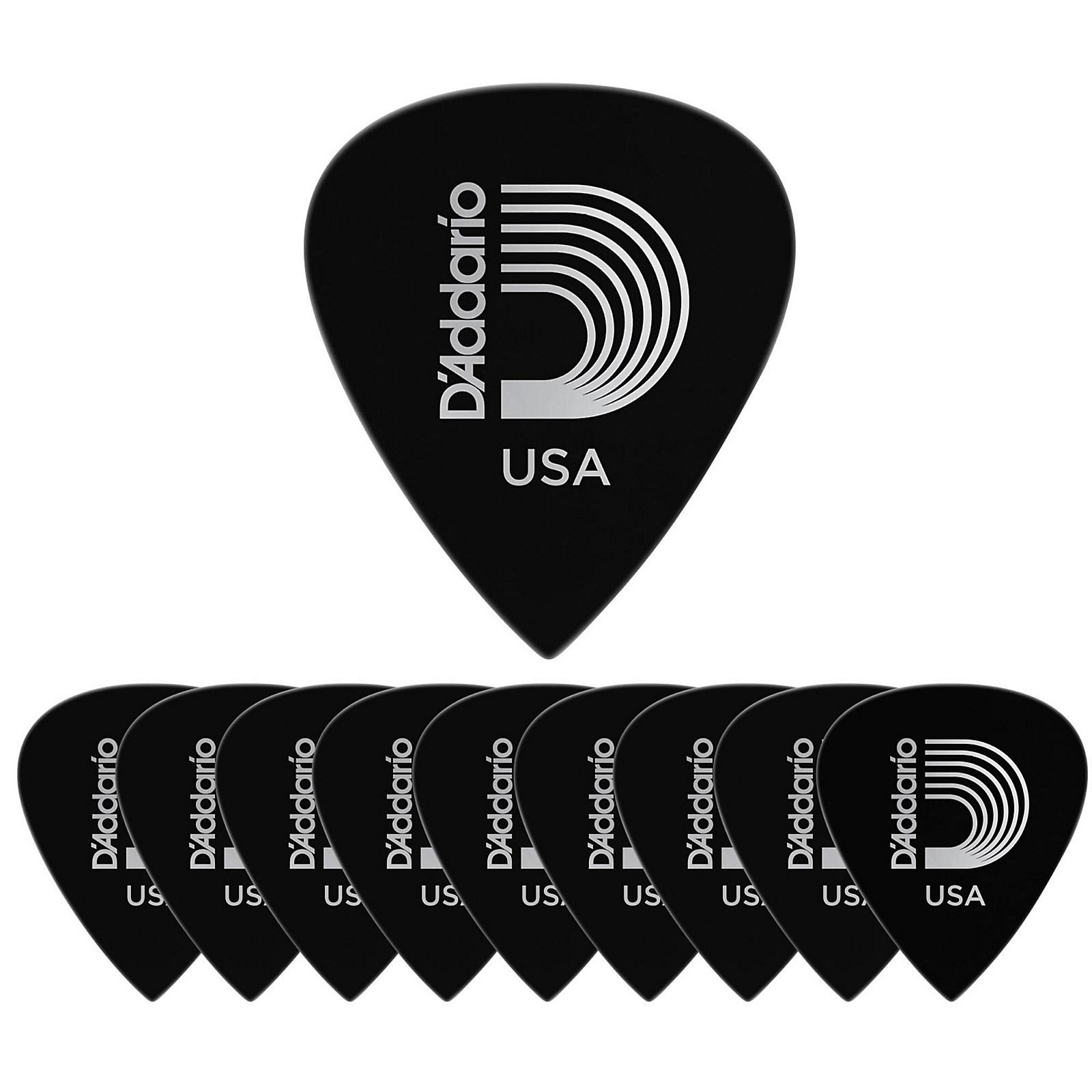 D'Addario Duralin Precision Extra Heavy Guitar Picks 10 Pack | Guitar ...