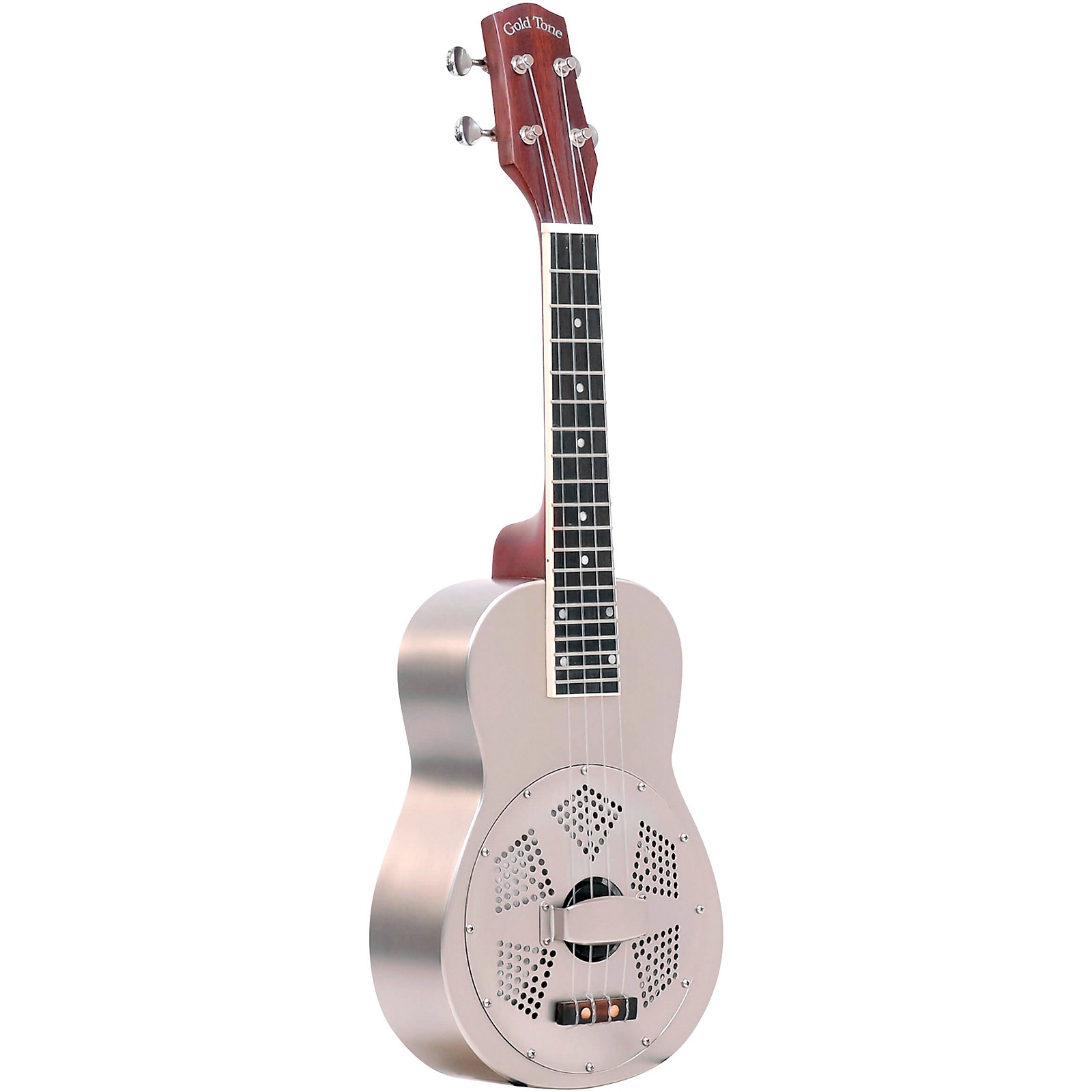 Gold Tone ResoUke Resonator Ukulele Brushed Metal | Guitar Center
