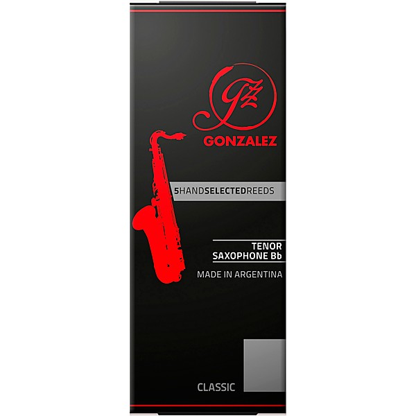Gonzalez Classic Tenor Saxophone Reeds Box of 5 Strength 2 | Guitar Center