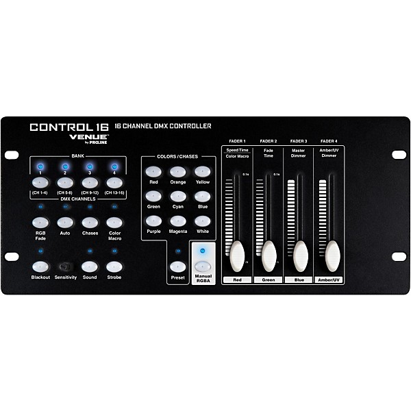 Proline Venue Control16 16-Channel DMX Controller | Guitar Center