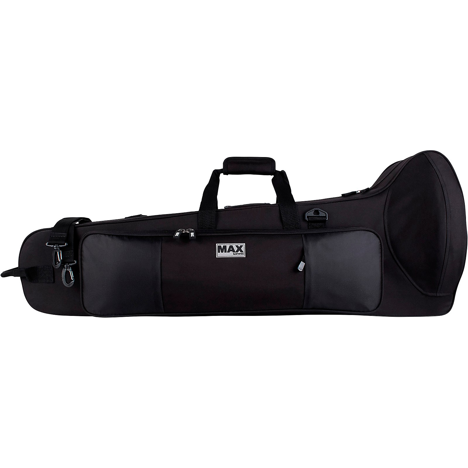 Protec MAX Contoured Bass Trombone Case Black | Guitar Center