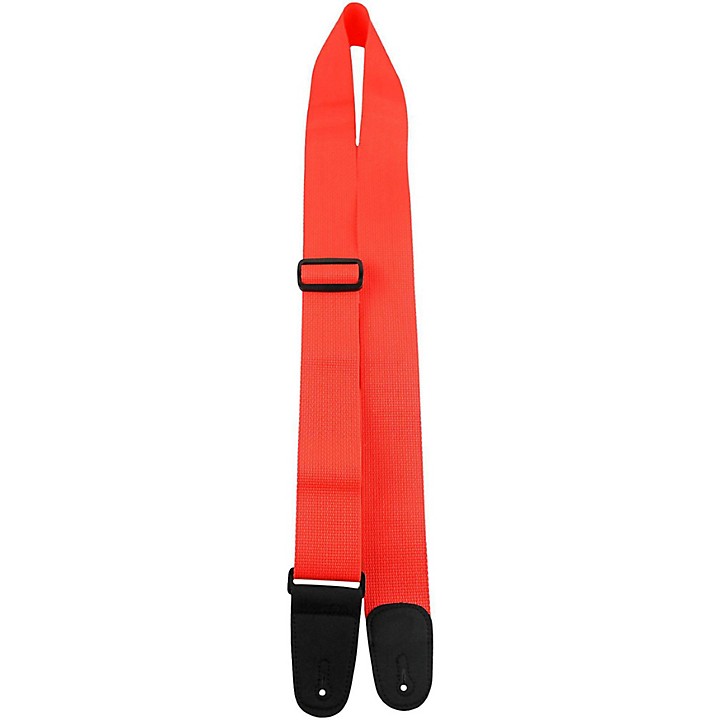 Road Runner 2" Poly Guitar Strap Red 2 in. | Guitar Center