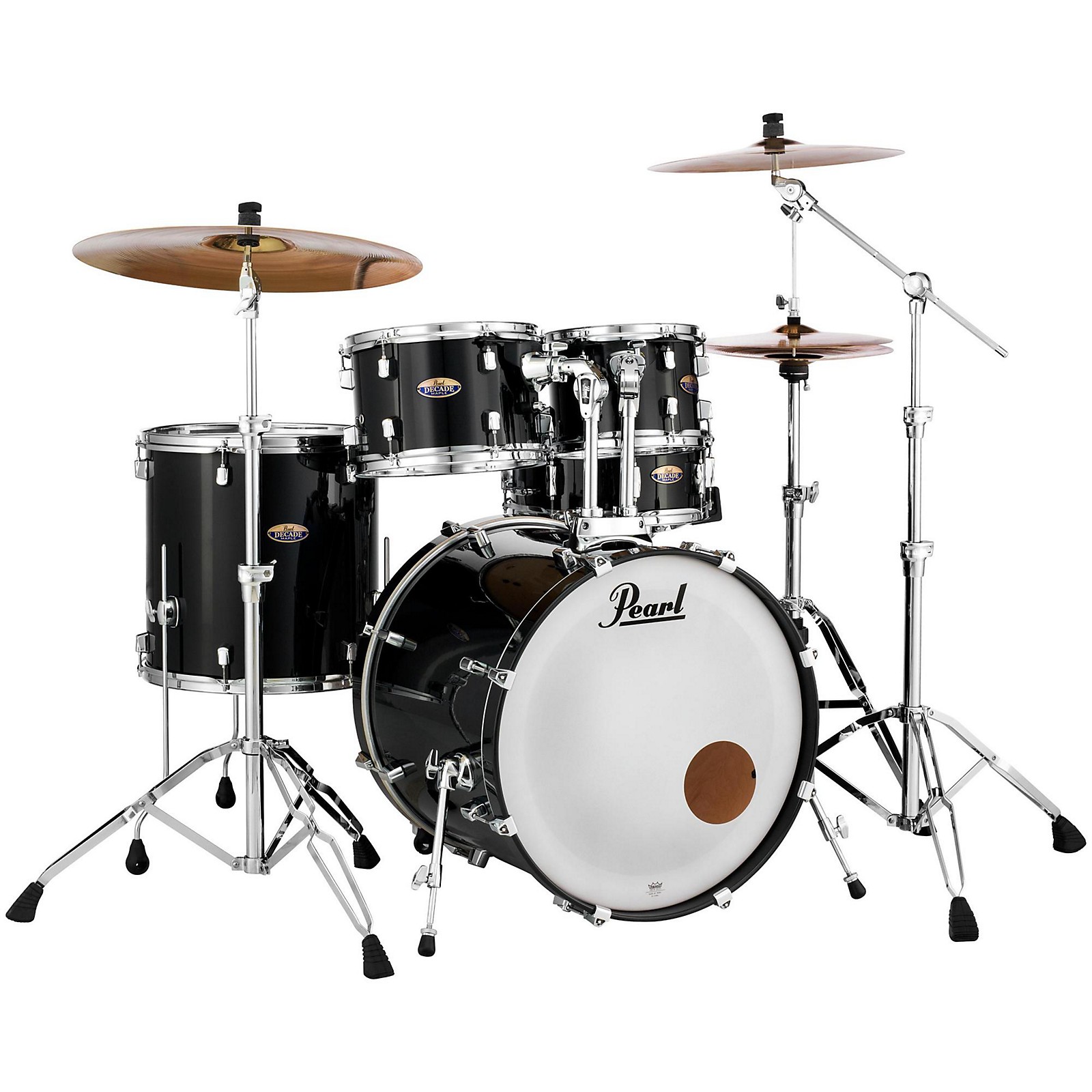 Pearl Decade Maple 5-Piece Shell Pack Black Ice | Guitar Center