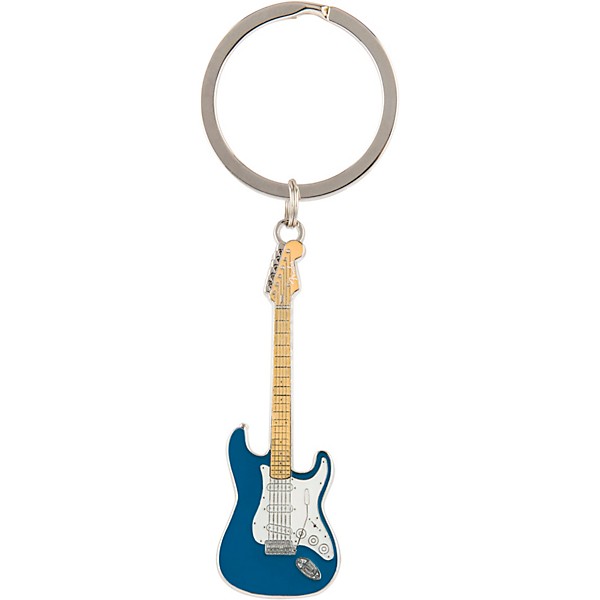 Fender Stratocaster Keychain Blue | Guitar Center