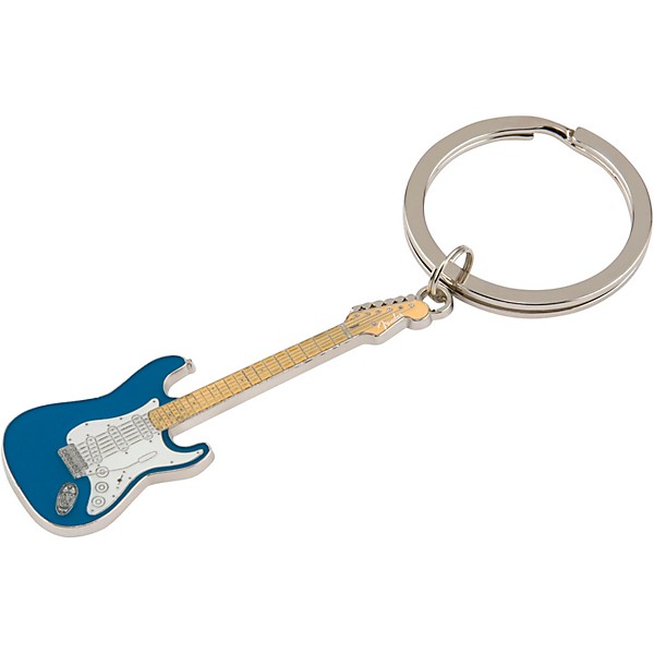 Fender Stratocaster Keychain Blue | Guitar Center