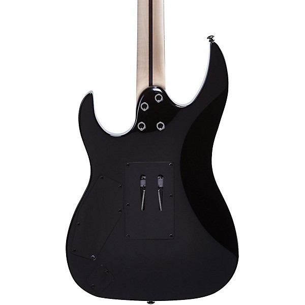 Open Box Mitchell HD400 Hard Rock Double Cutaway Electric Guitar Black ...