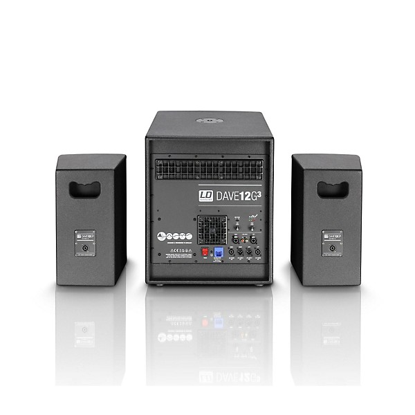 LD Systems Dave 12 G3 Compact 12" Active PA System | Guitar Center