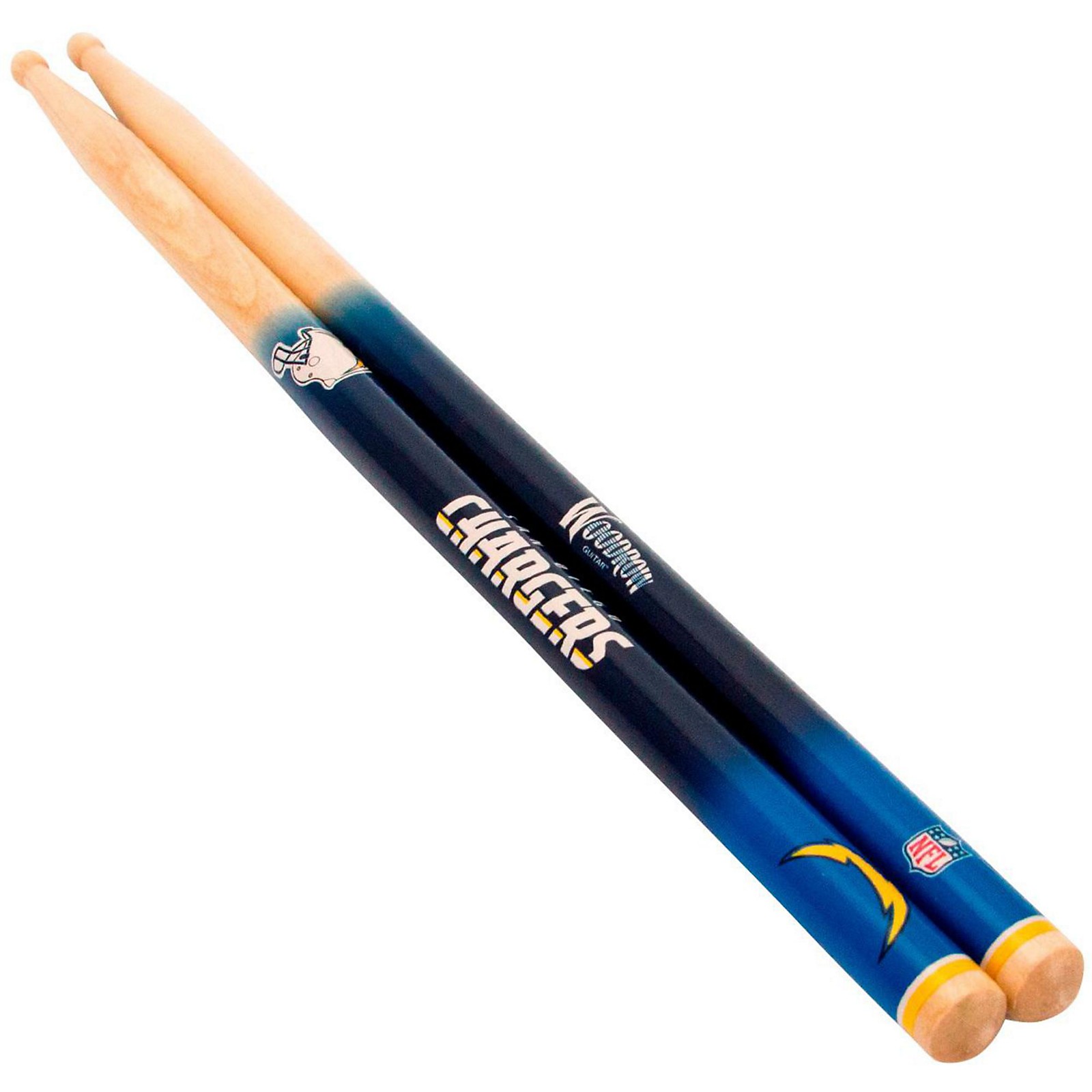 Woodrow Guitars NFL Drum Sticks San Diego Chargers 5A | Guitar Center