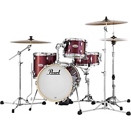 Pearl Midtown Series 4-Piece Shell Pack Black Cherry Glitter | Guitar ...