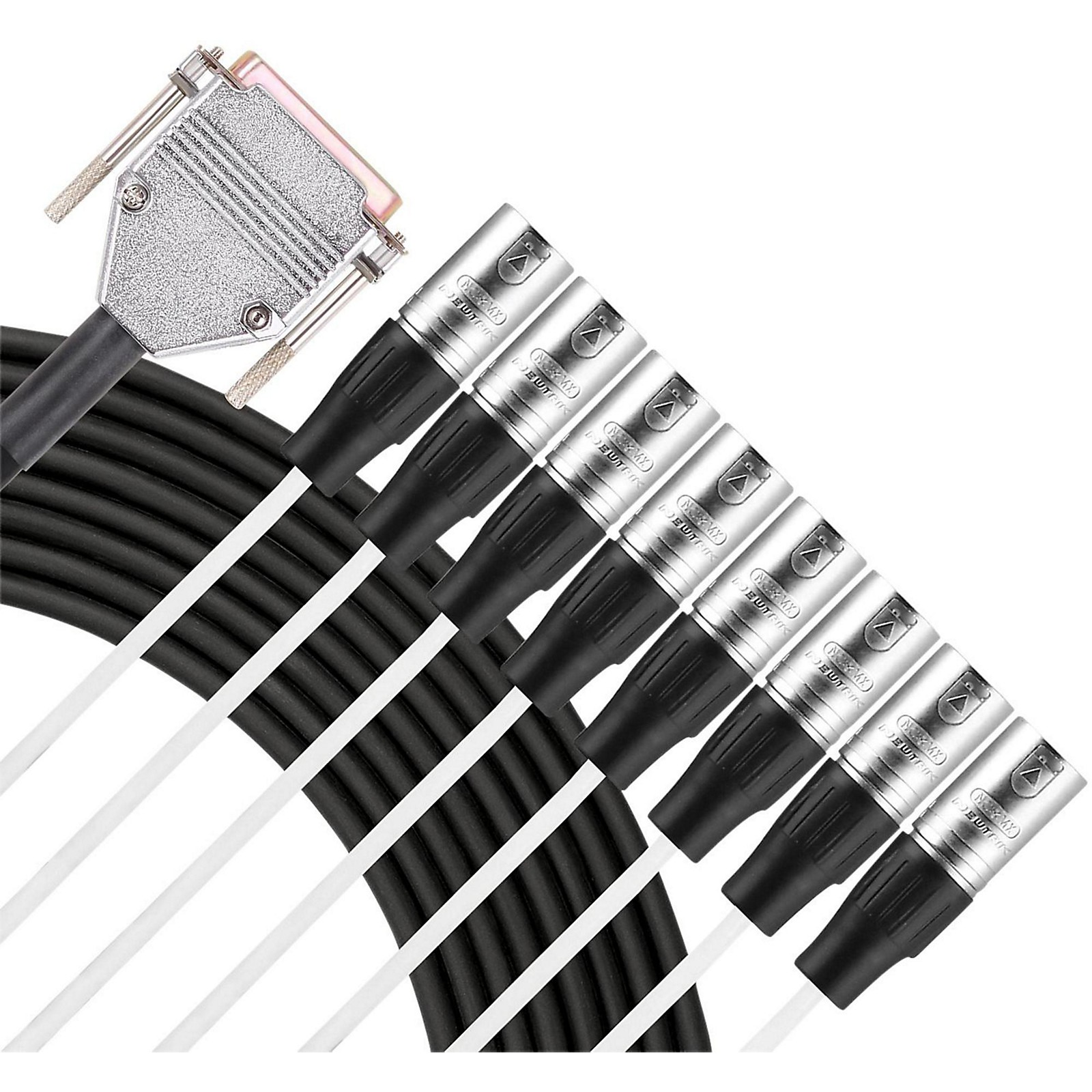 Livewire Advantage 8-Channel Snake D-sub to XLR 10 ft. Black | Guitar ...