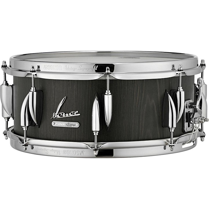 SONOR Vintage Series Snare Drum 14 x 6.5 in. Vintage Onyx | Guitar Center