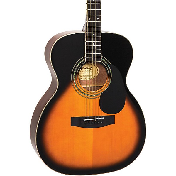 Mitchell O120SVS Auditorium Acoustic Guitar Vintage Sunburst | Guitar ...
