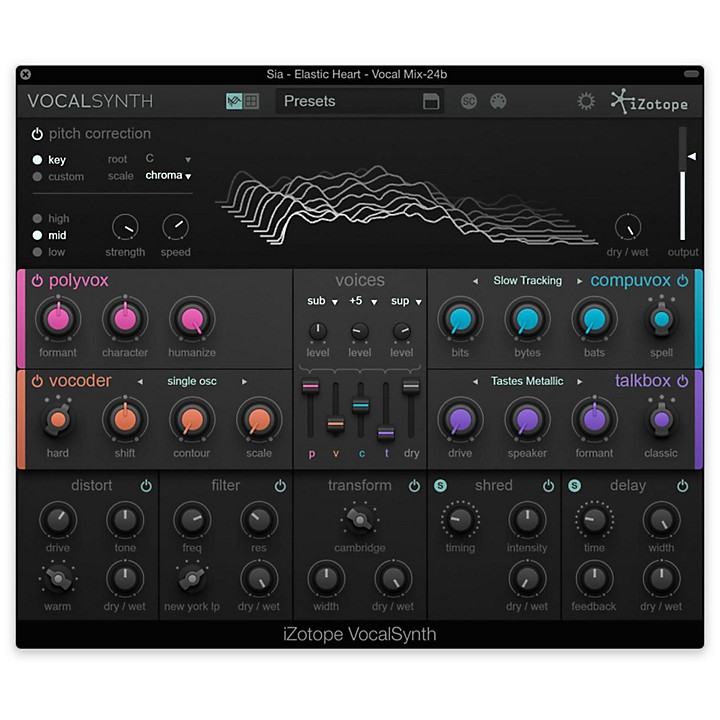 iZotope VocalSynth | Guitar Center