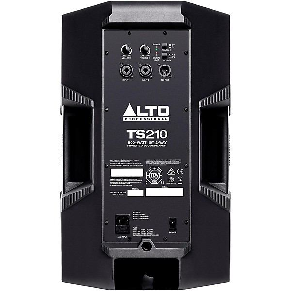 Alto Truesonic TS210 with Harbinger L1402FX PA System | Guitar Center