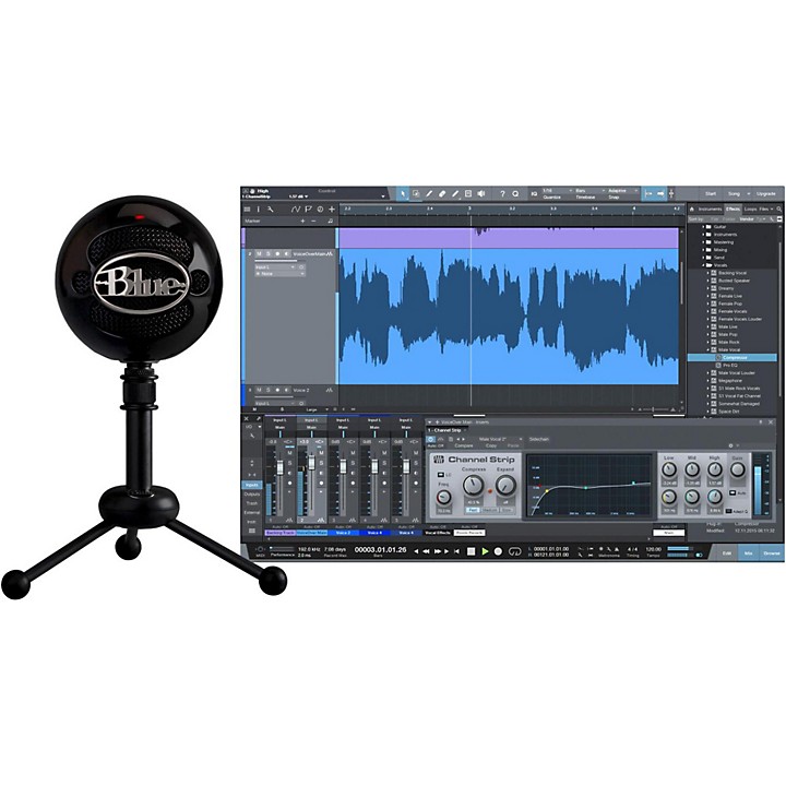 Blue Snowball Studio USB Microphone Black | Guitar Center