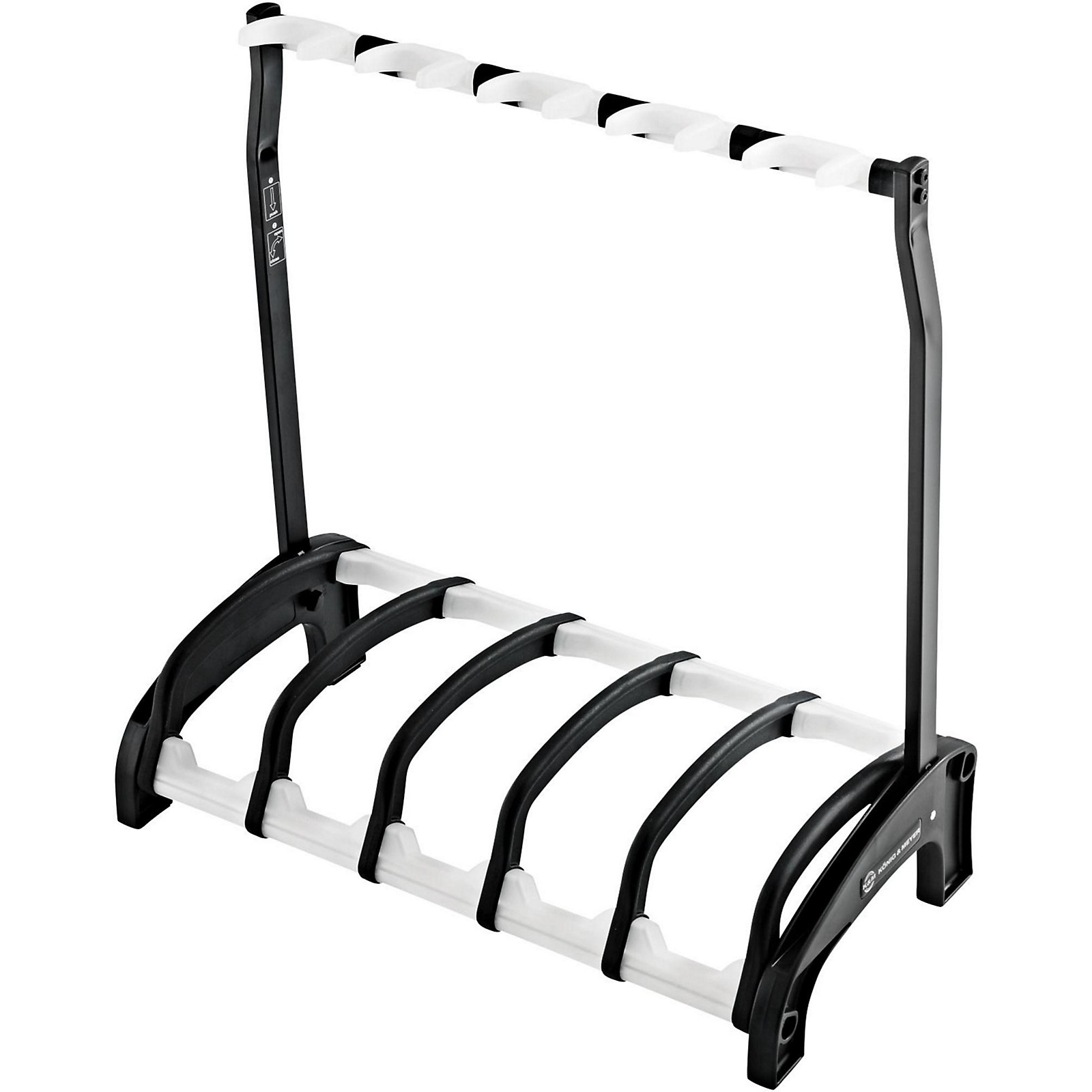 K&M Guardian 5 Electric Guitar Stand Translucent | Guitar Center