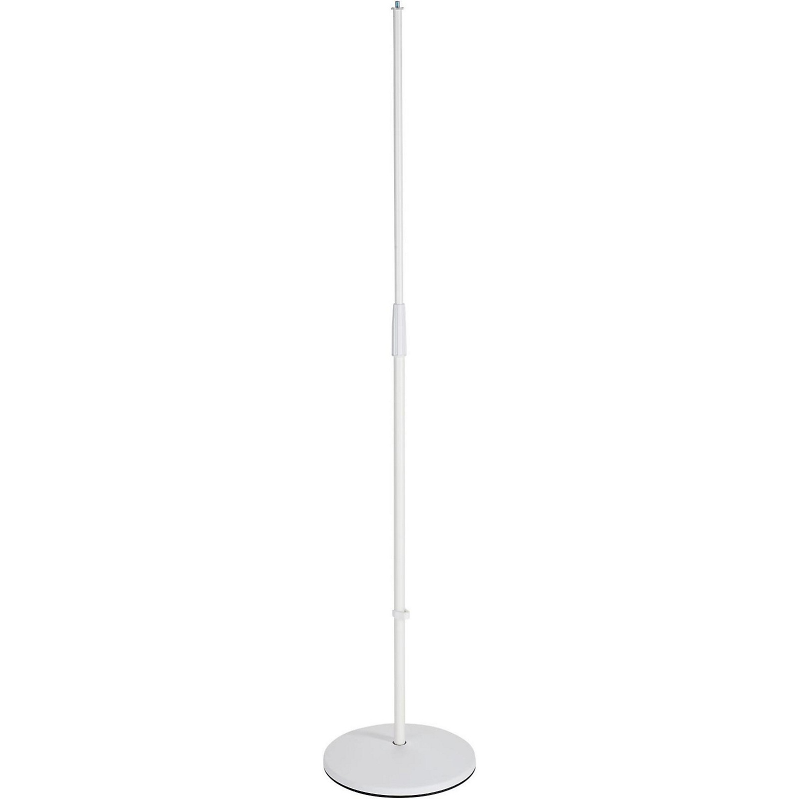 K&M 26010.500.76 White Round Base Microphone Stand | Guitar Center