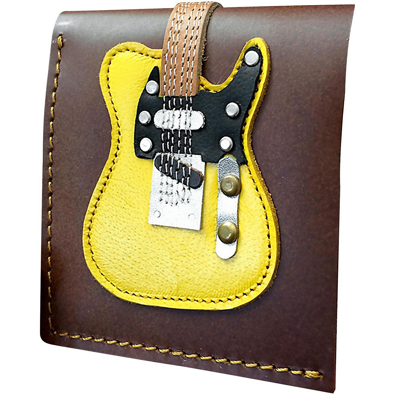Axe Heaven Blonde Electric Guitar Wallet - Handmade - Genuine Leather ...