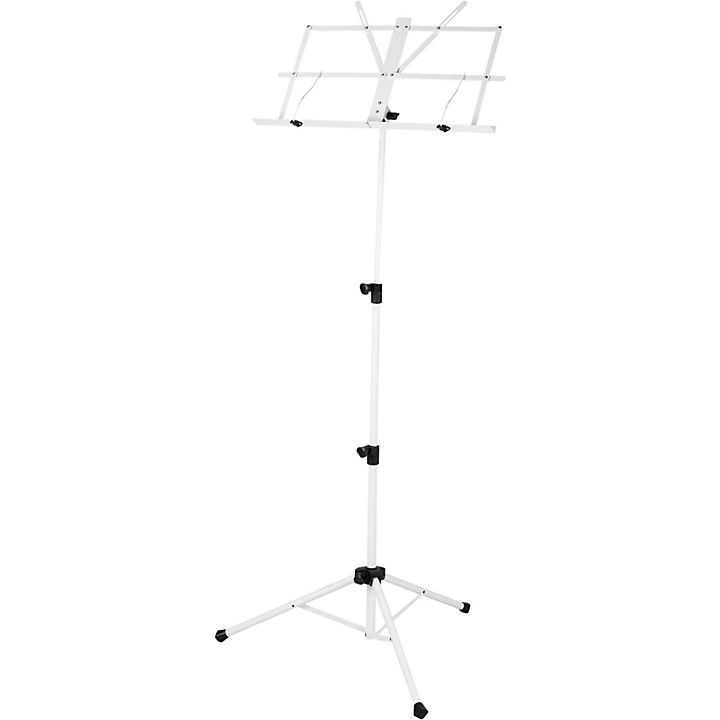Strukture Deluxe Folding Music Stand - Assorted Colors White | Guitar ...