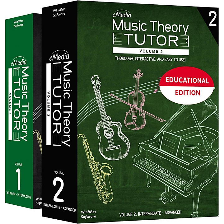 eMedia Music Theory Tutor Teacher/Student Academic Edition | Guitar Center