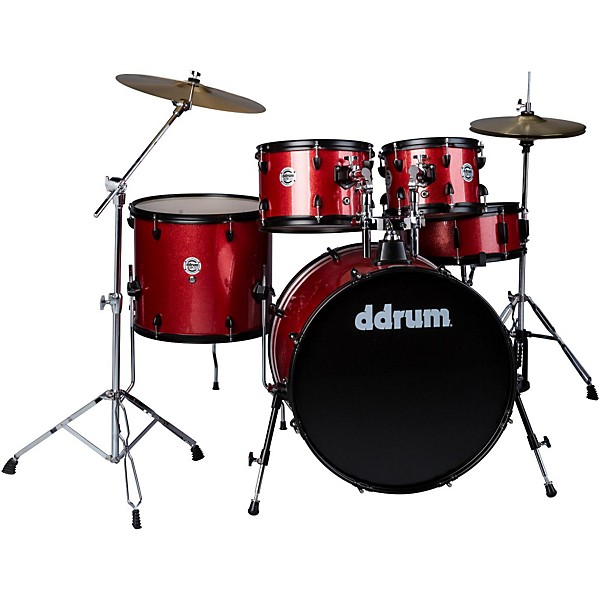 ddrum d2 Player 5-Piece with Hardware and Cymbals Red Sparkle | Guitar ...