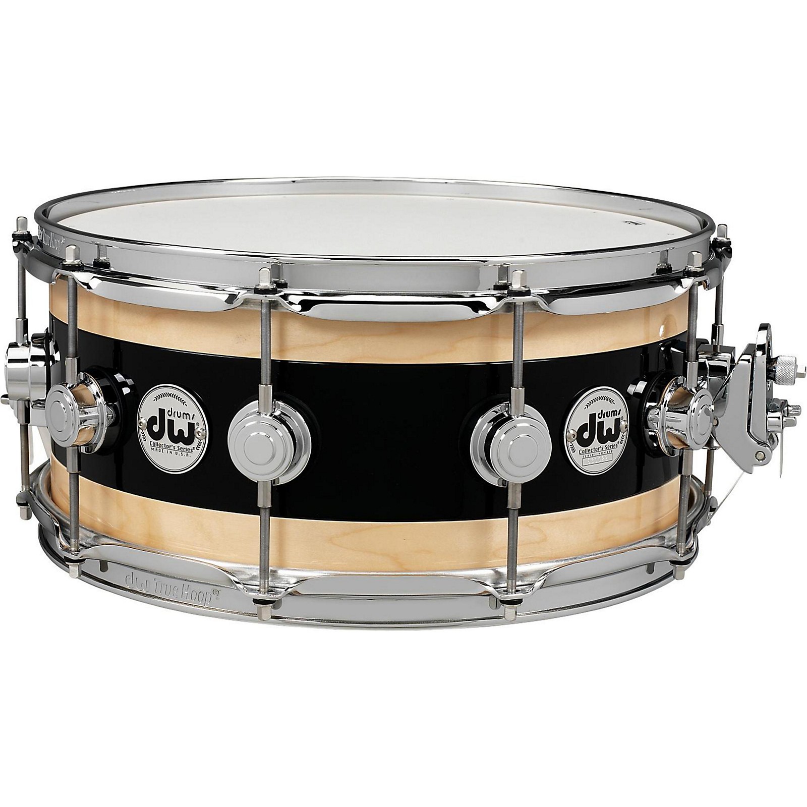 DW Collector's Series Reverse Edge Snare Drum 14 x 6 in. Maple | Guitar ...