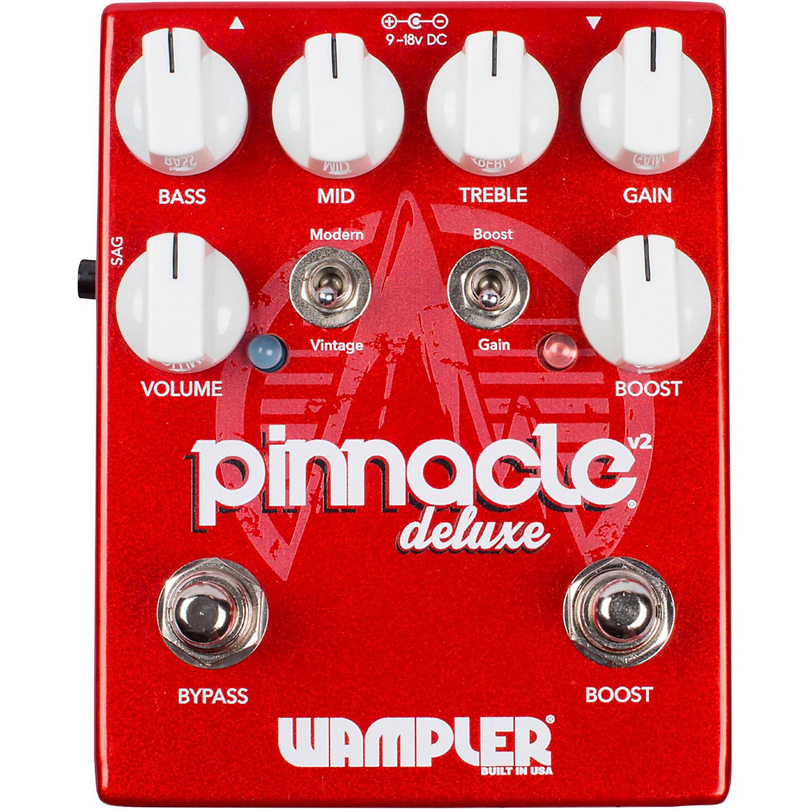 Wampler Pinnacle Deluxe v2 Distortion Pedal | Guitar Center