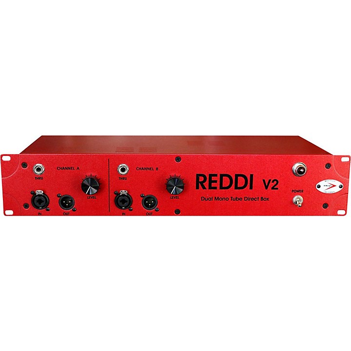 A Designs REDDI V2 Dual Mono Tube Direct Box | Guitar Center