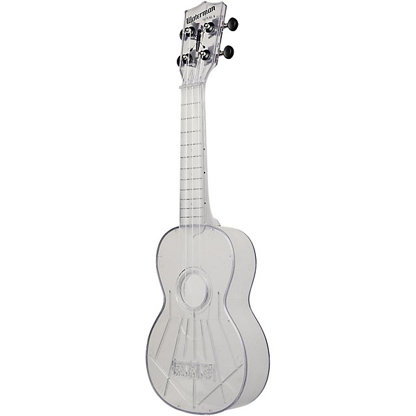 Kala Waterman Soprano Ukulele Transparent | Guitar Center