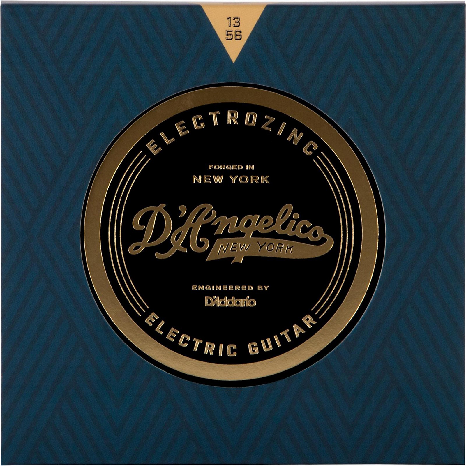 D'Angelico Electrozinc Jazz 13-56 Medium Electric Guitar Strings ...