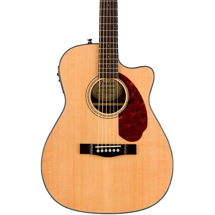 Fender Classic Design Series CC-140SCE Cutaway Concert Acoustic ...
