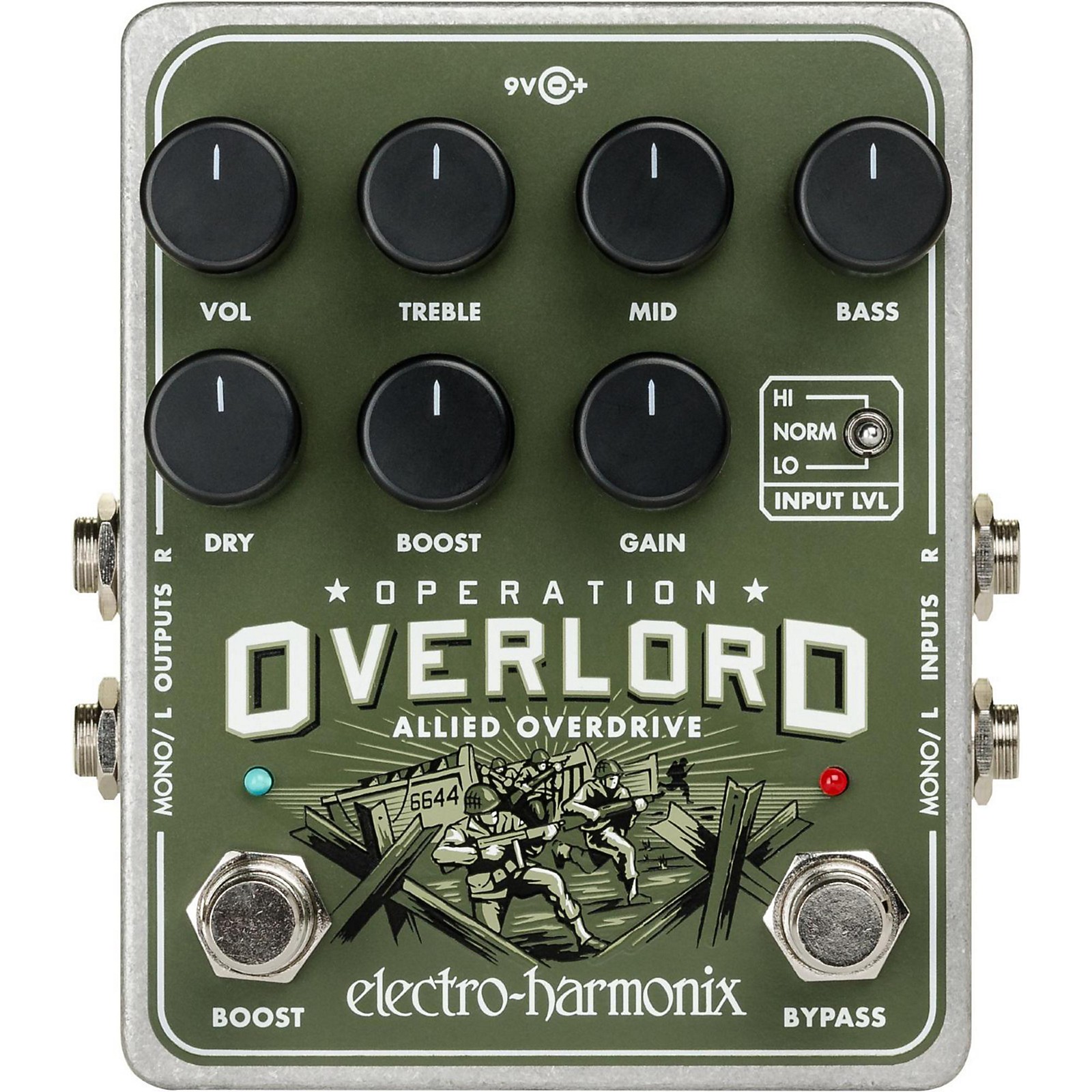 Electro-Harmonix Operation Overlord Overdrive Pedal | Guitar Center