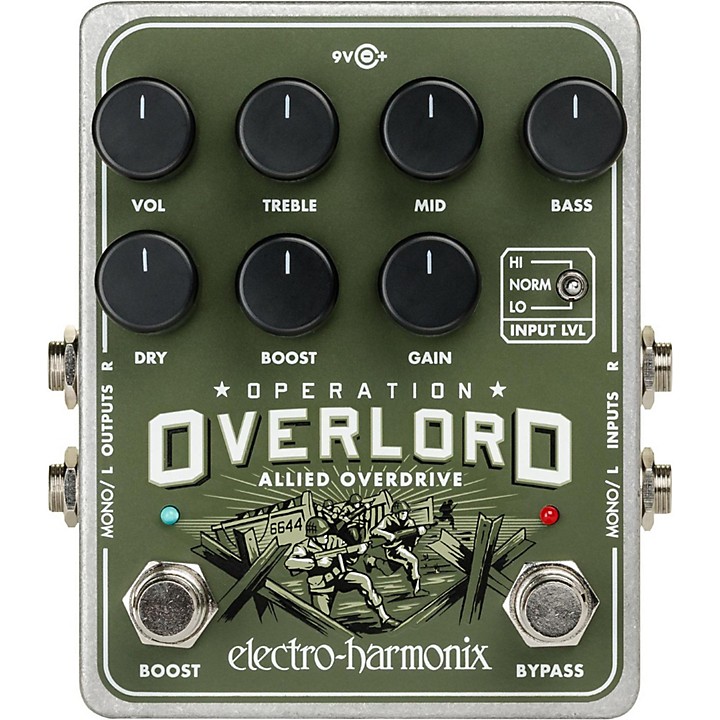 Electro-Harmonix Operation Overload Overdrive Pedal | Guitar Center