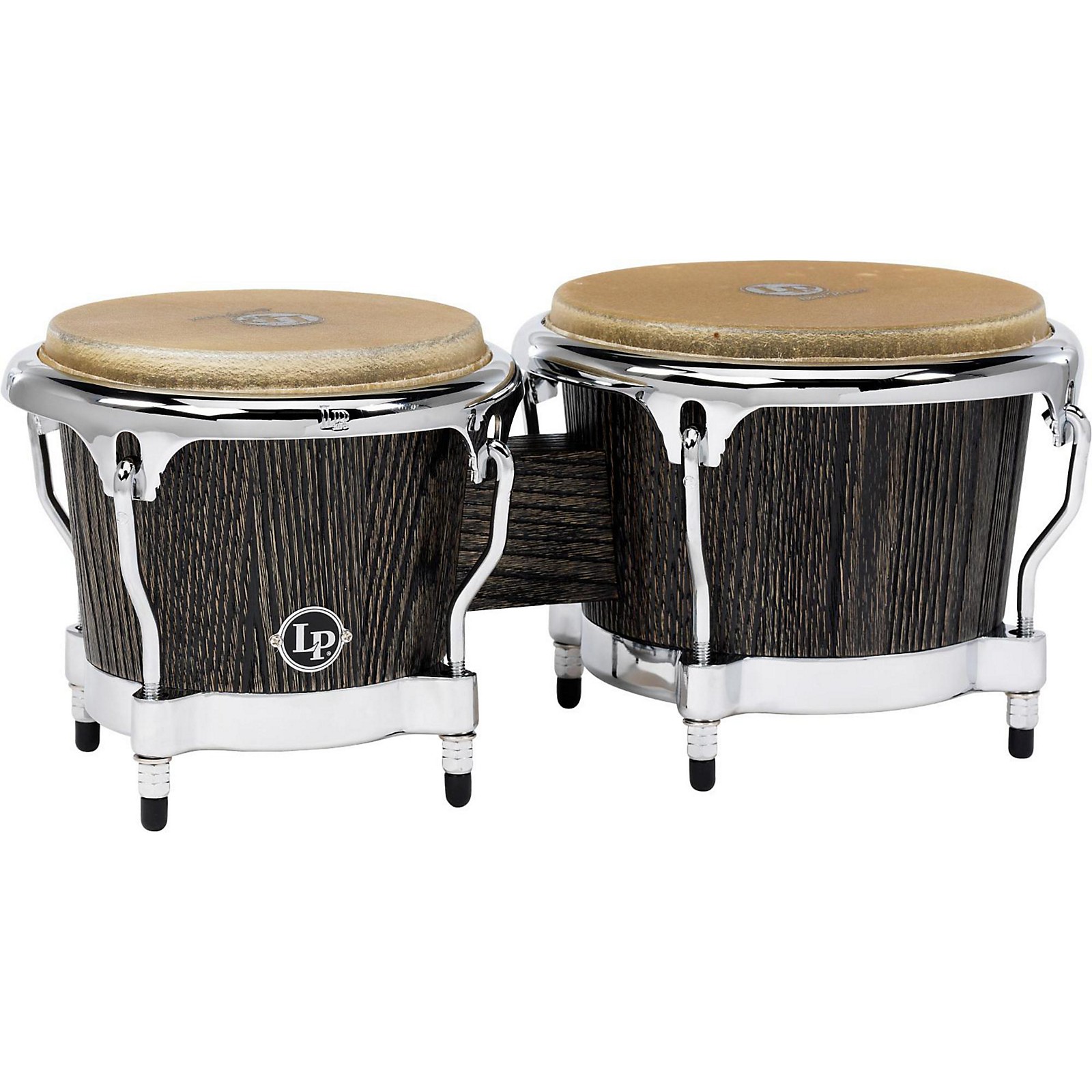 LP Uptown Series Bongo Set - Sculpted Ash with Chrome Hardware | Guitar ...