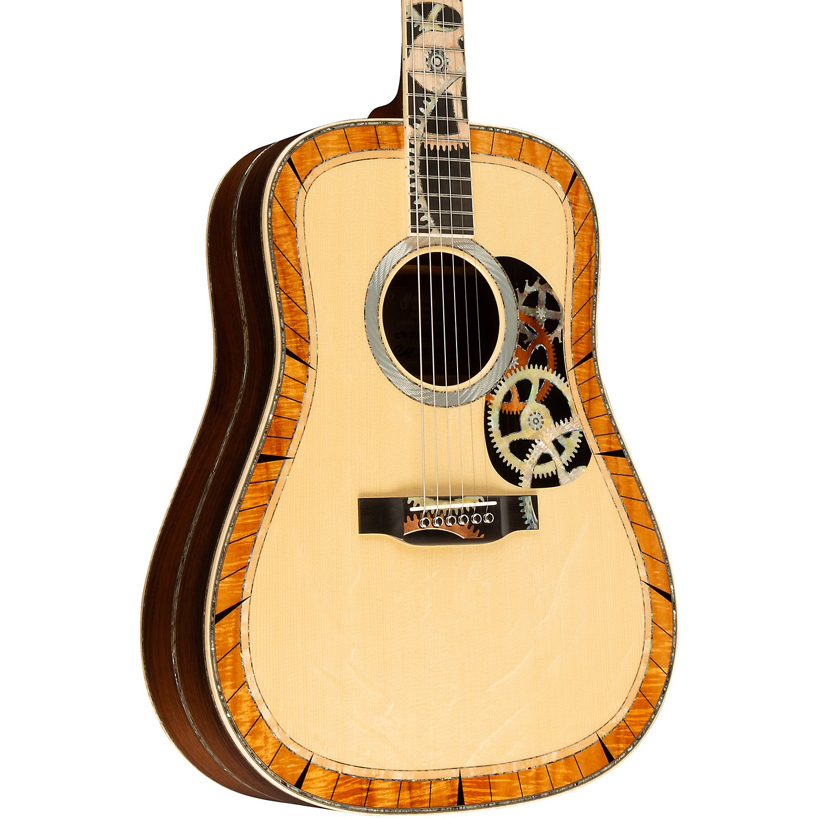 Platinum Martin Limited Edition D-200 Deluxe Acoustic Guitar Natural ...