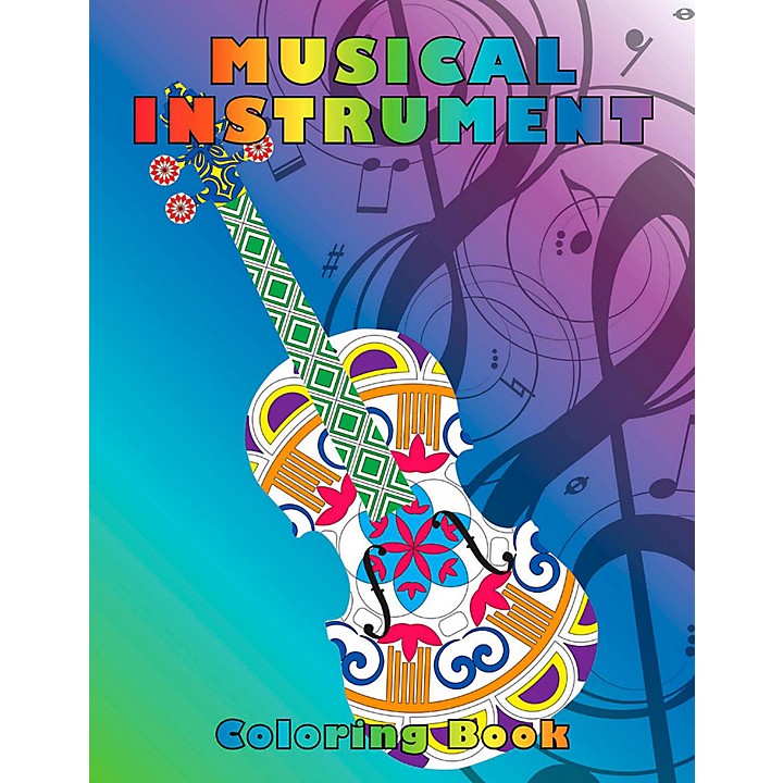 Hal Leonard Musical Instrument Coloring Book | Guitar Center