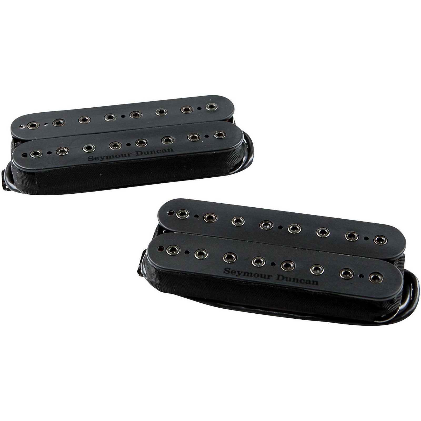 Seymour Duncan M Holcomb Alpha Omega 8 String Pickup Set Black Bridge