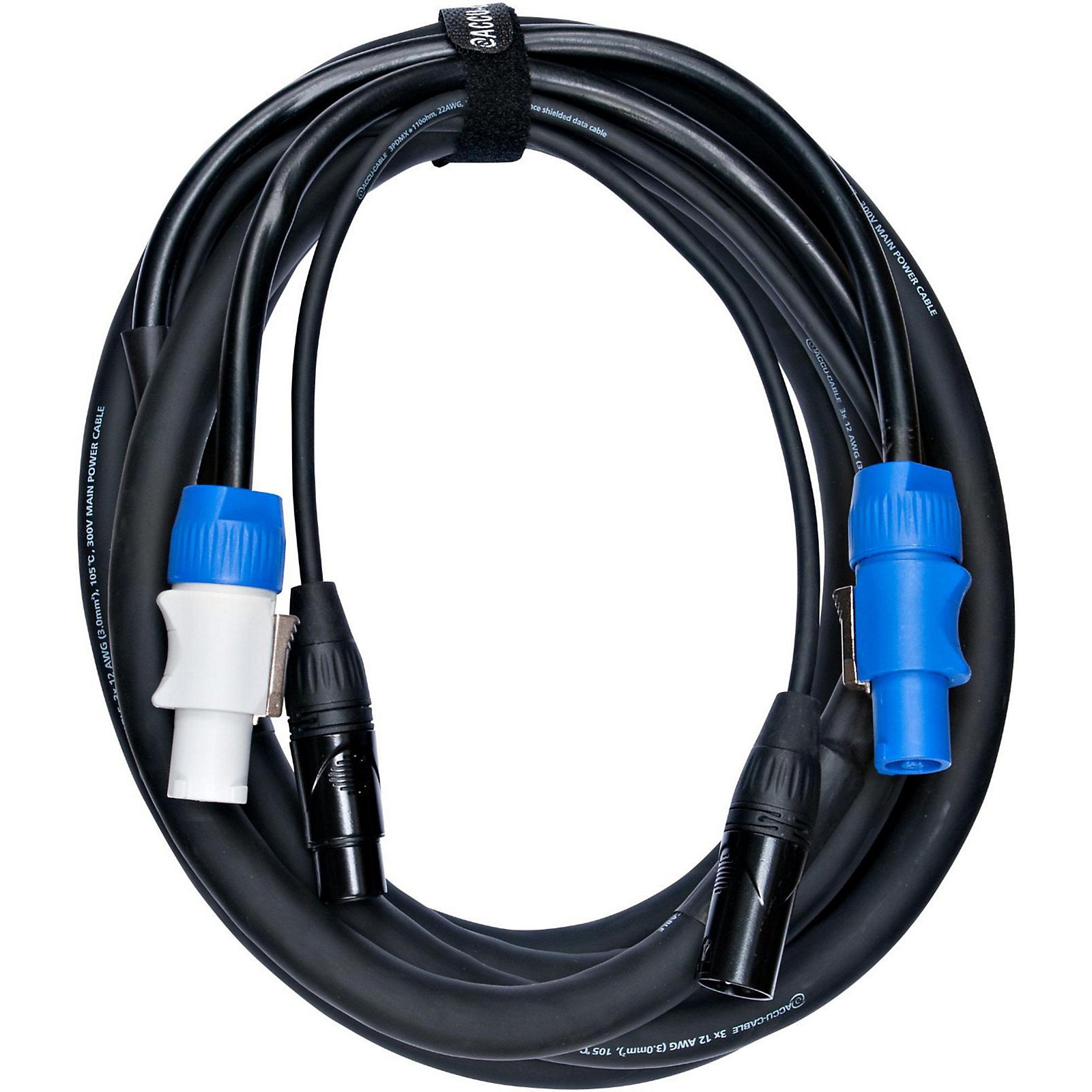 American DJ PowerCon and 3 Pin DMX Cable Combo 12 ft. | Guitar Center