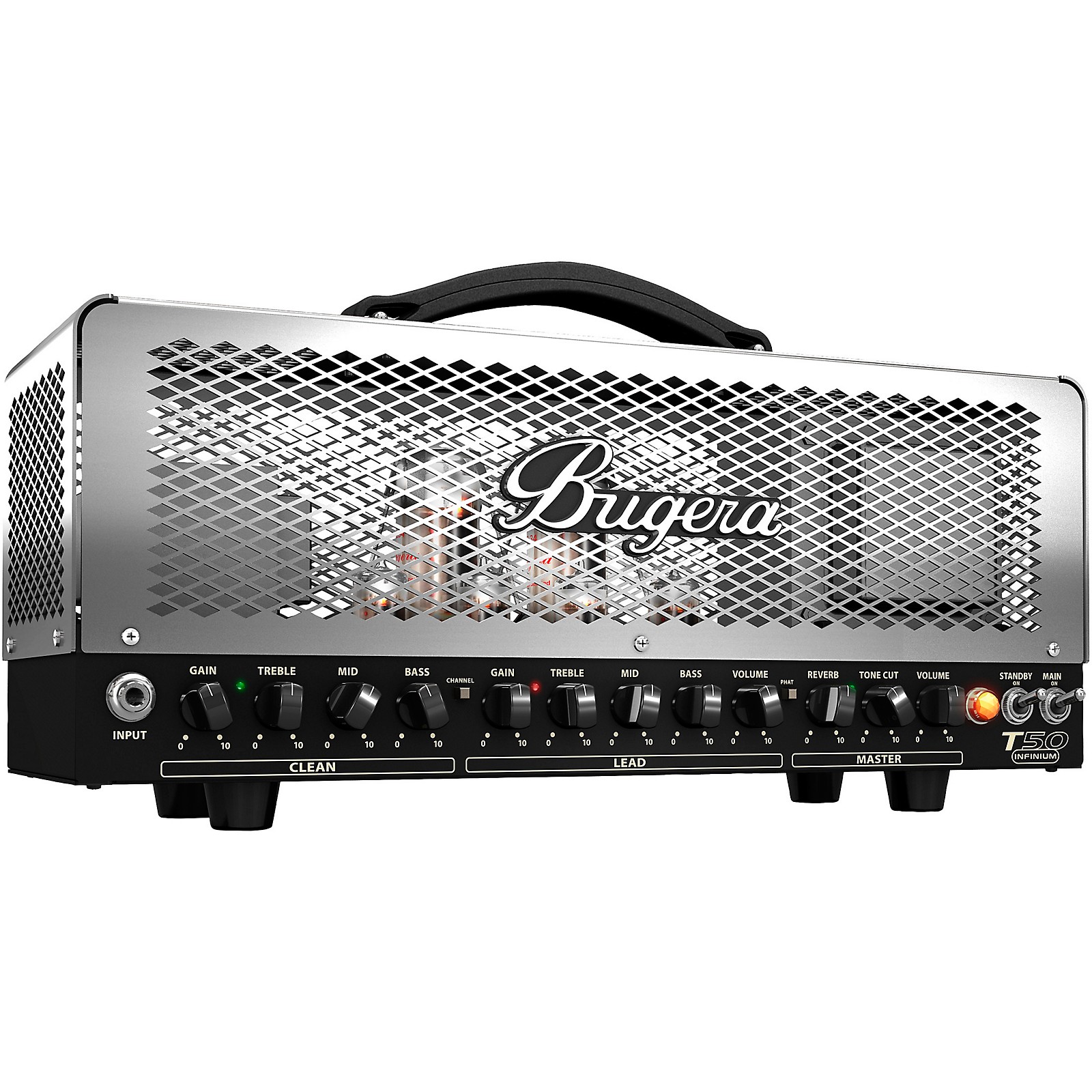 Bugera T50 Infinium 50W Tube Guitar Amplifier Head | Guitar Center